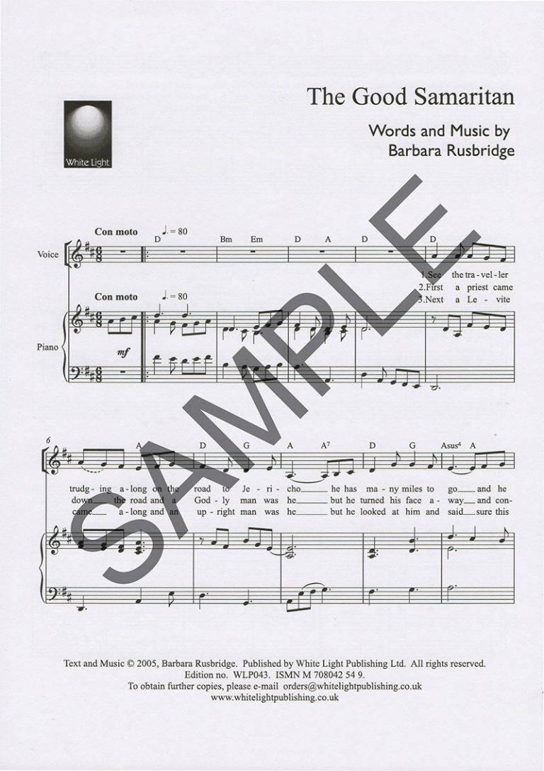 The Good Samaritan – White Light Publishing